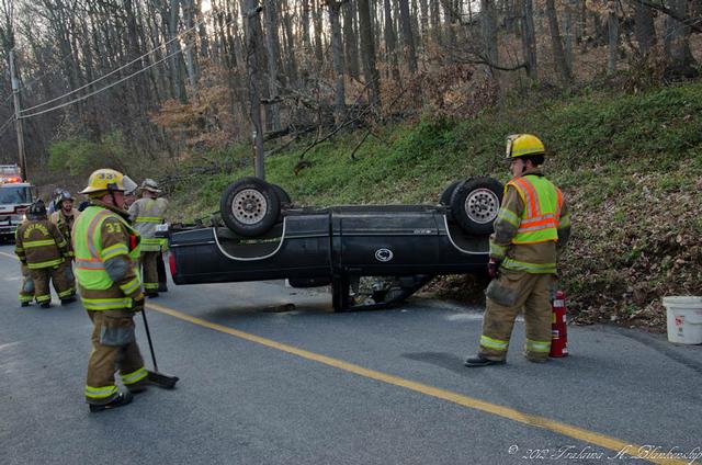 Late Afternoon Crash on Talbotville - Honey Brook Fire Company